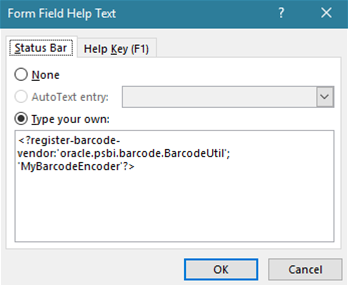 Generate Barcodes in Oracle XML BI Publisher (BIP) & E-Business Suite (EBS)