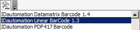Generating Barcodes With the ActiveX Control in Microsoft Excel